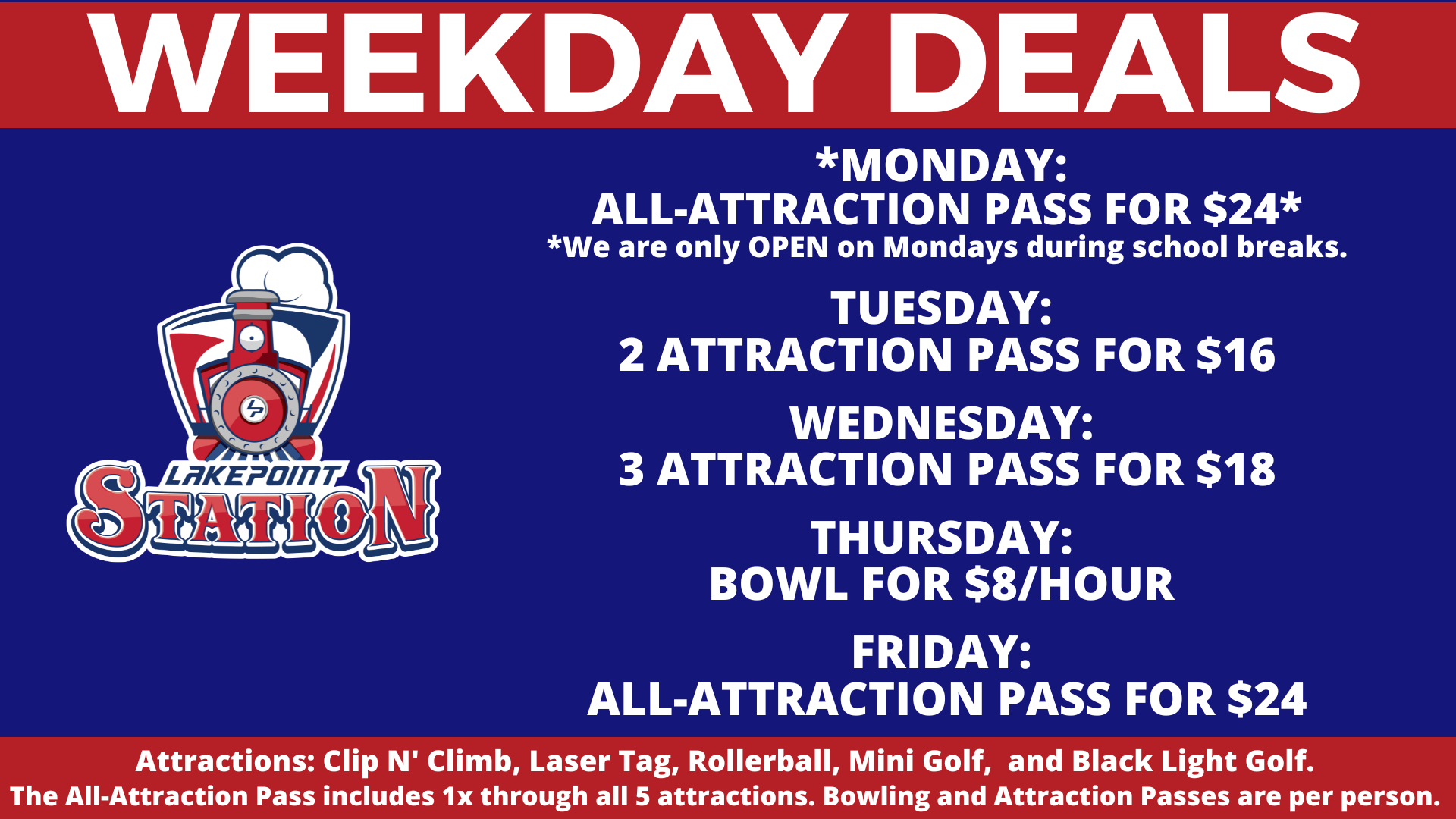 Lakepoint Station – Your Destination for Family Fun